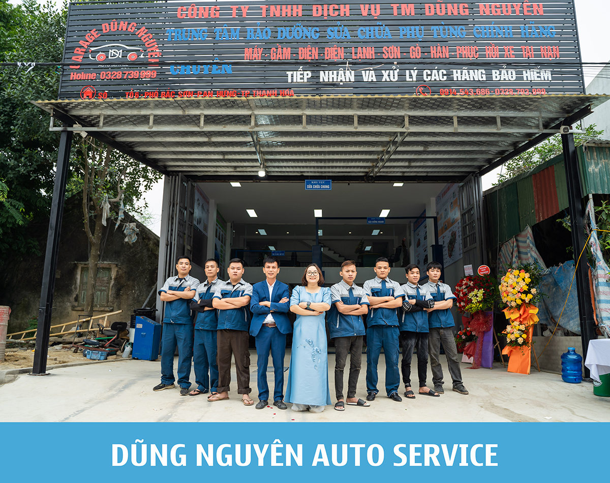 Garage Ô Tô Dũng Nguyên - Gara Uy Tín Số 1 Tại Thanh Hóa